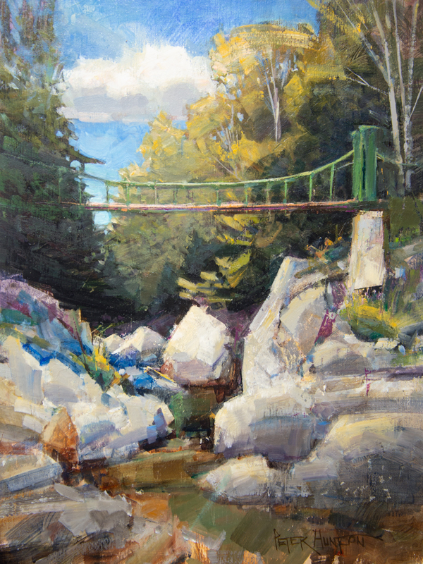 Swinging Bridge - Peter Huntoon